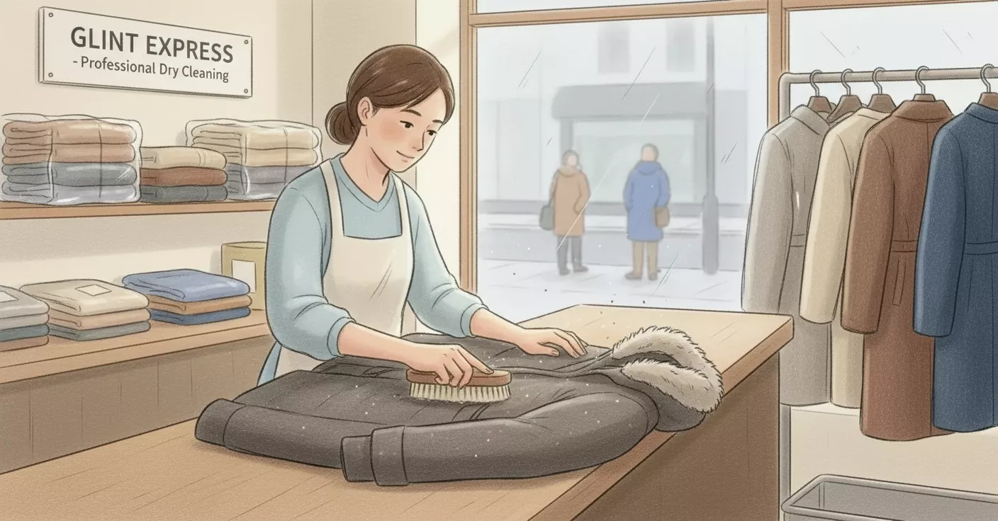 Winter Coat Cleaning in North Finchley - Glint Express